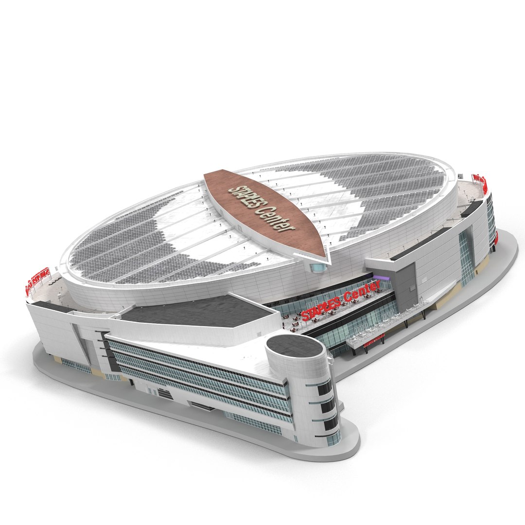 3d Staples Center Model