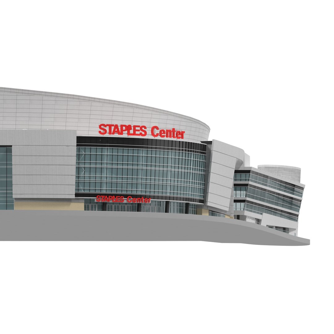 3d Staples Center Model