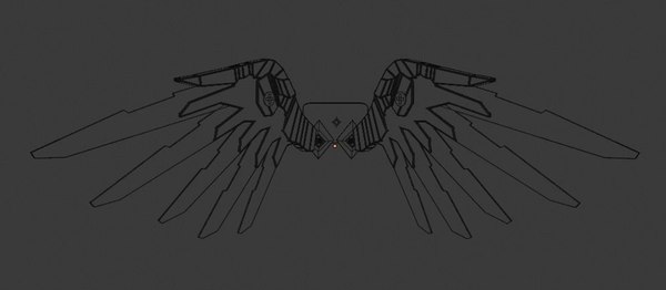 modelo 3d alas de misericordia - TurboSquid 2133513