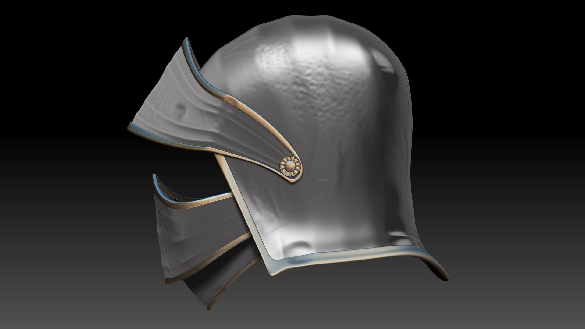 Helmet Armor Detailed Sculpt Project model - TurboSquid 2039981