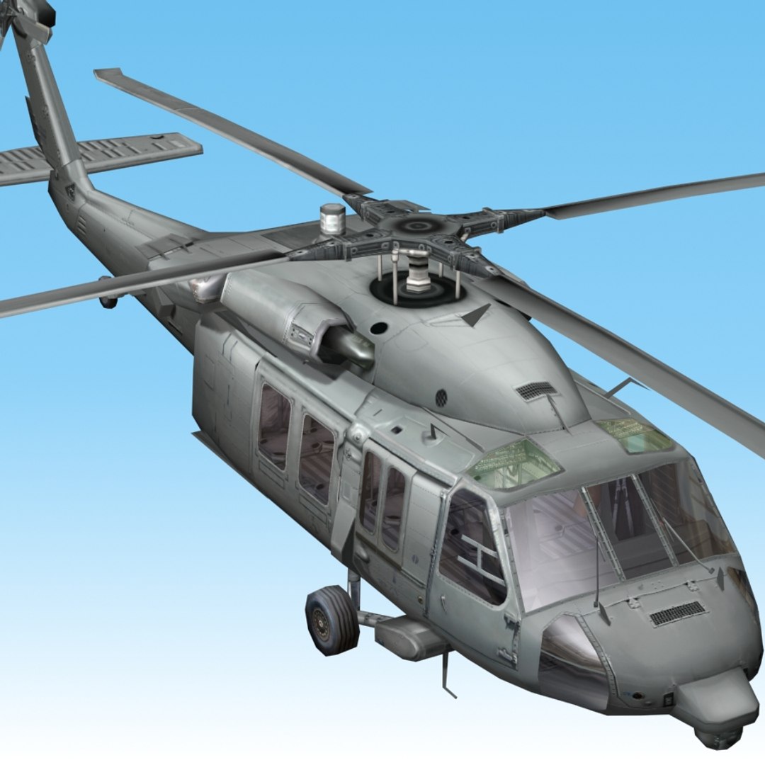 Blackhawk Cockpit 3d Model