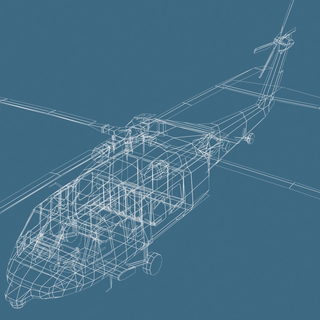 Blackhawk Cockpit 3d Model