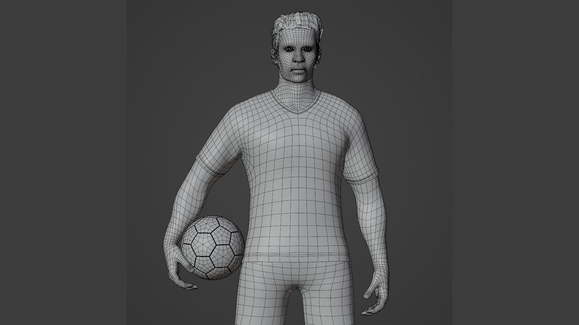 3D Football Player Game Ready - TurboSquid 2208226