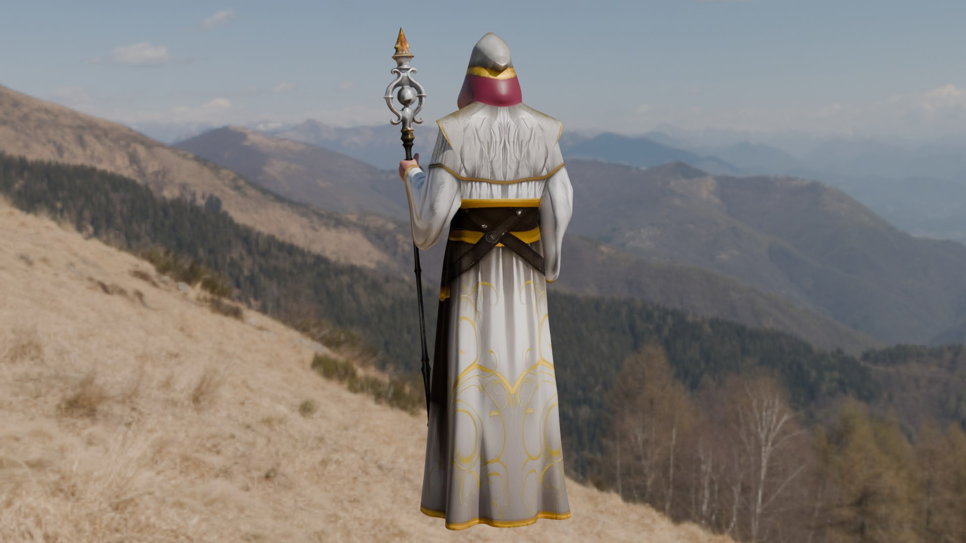 3D Andr3w Art DnD Priest - TurboSquid 2554404