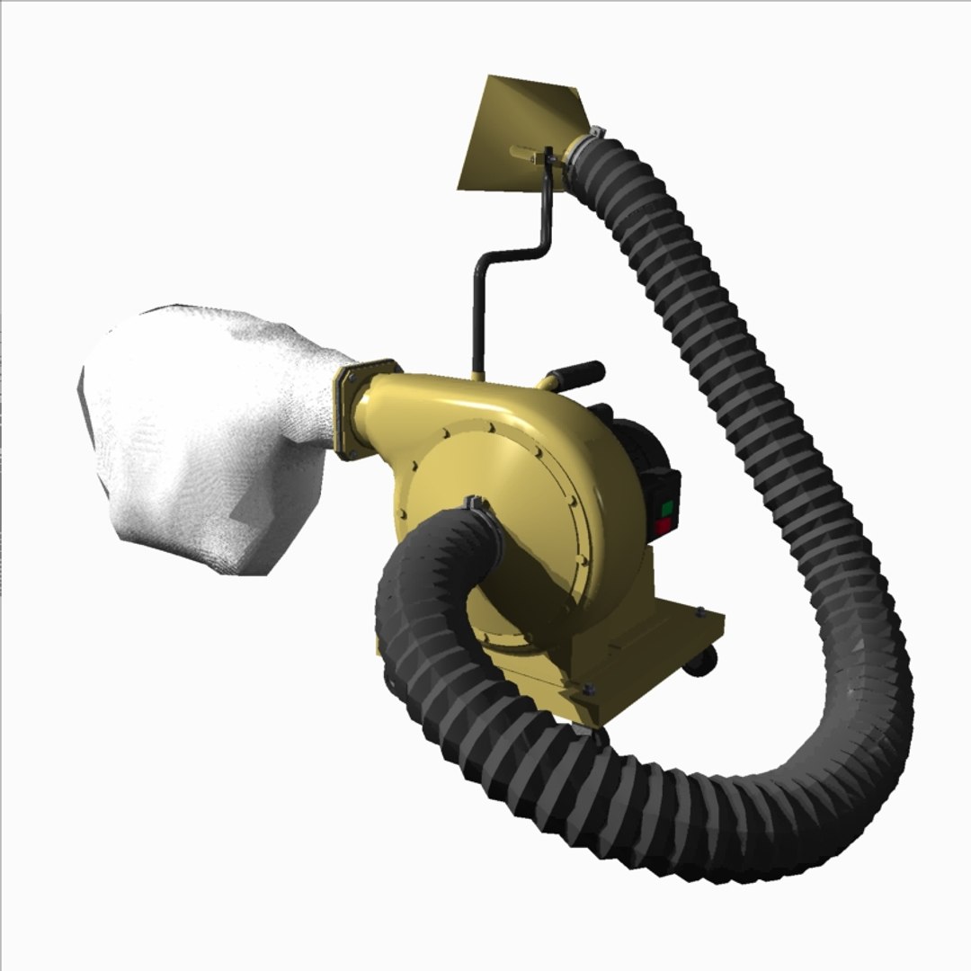 3d Model Machines Dust