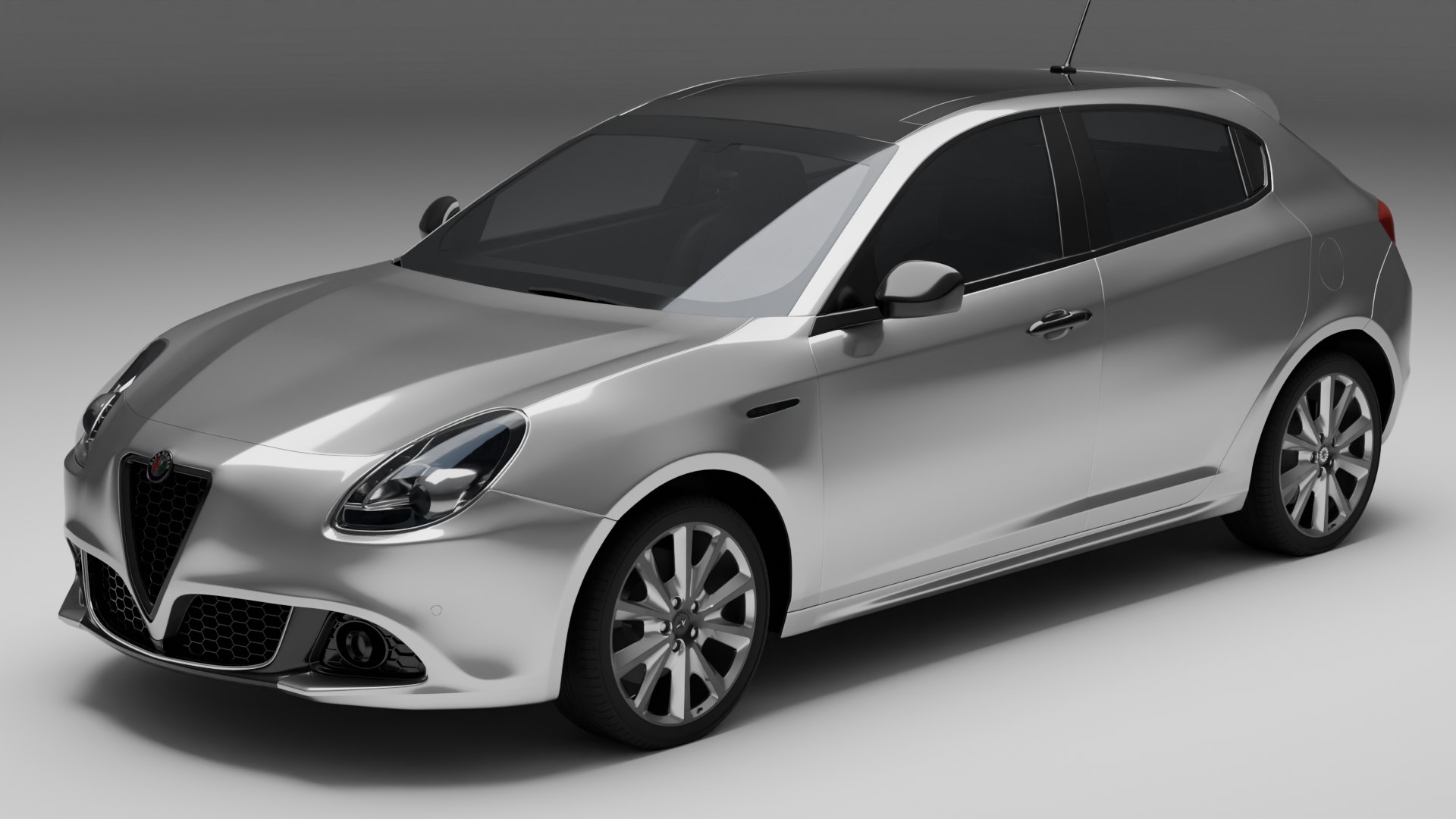 3D Alfa Romeo Giulietta Model - TurboSquid 2386410