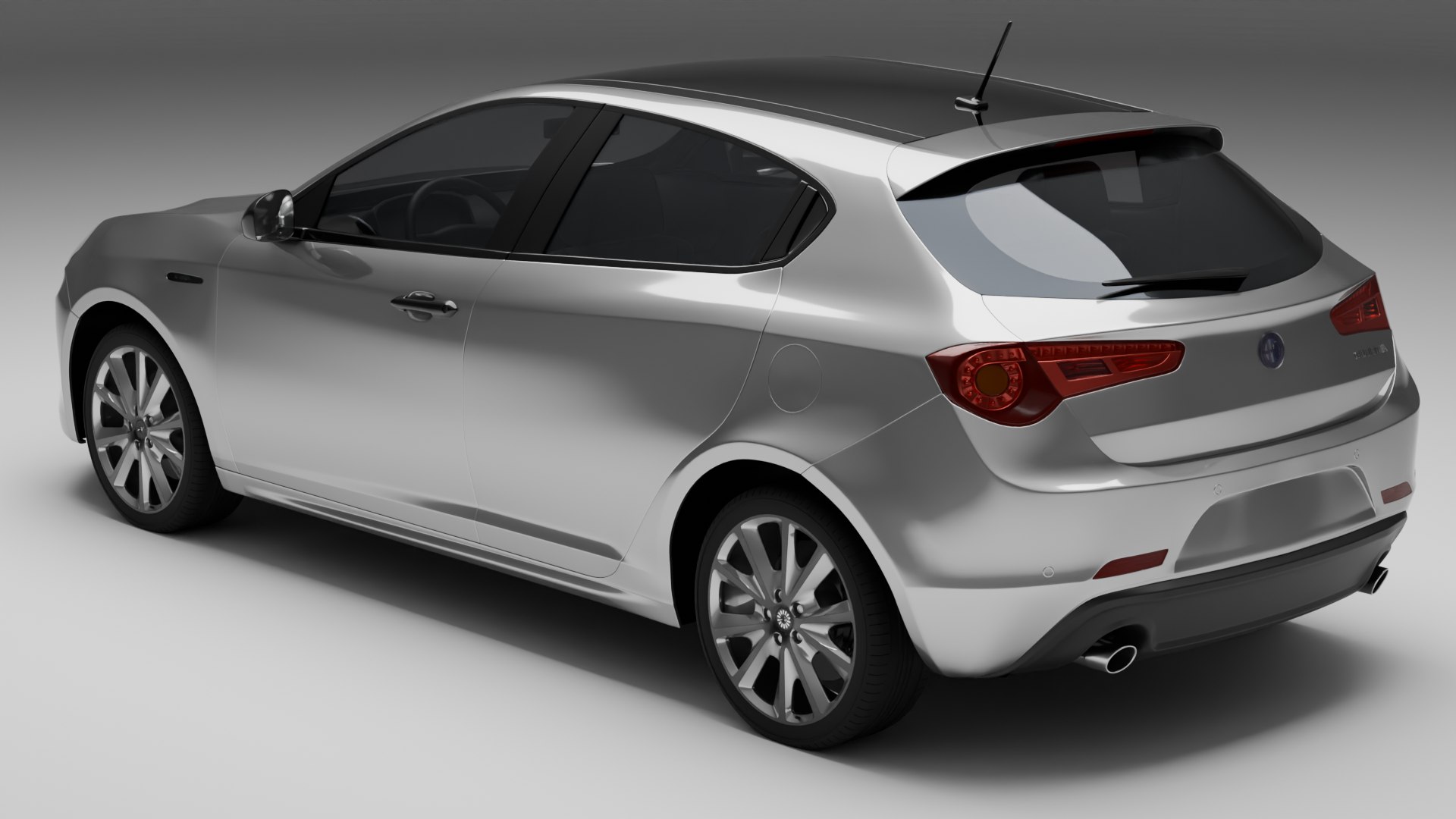 3D Alfa Romeo Giulietta Model - TurboSquid 2386410