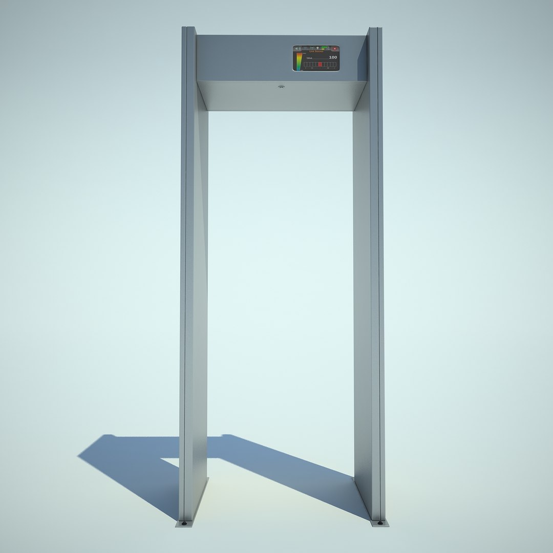 3d Model Metal Detector