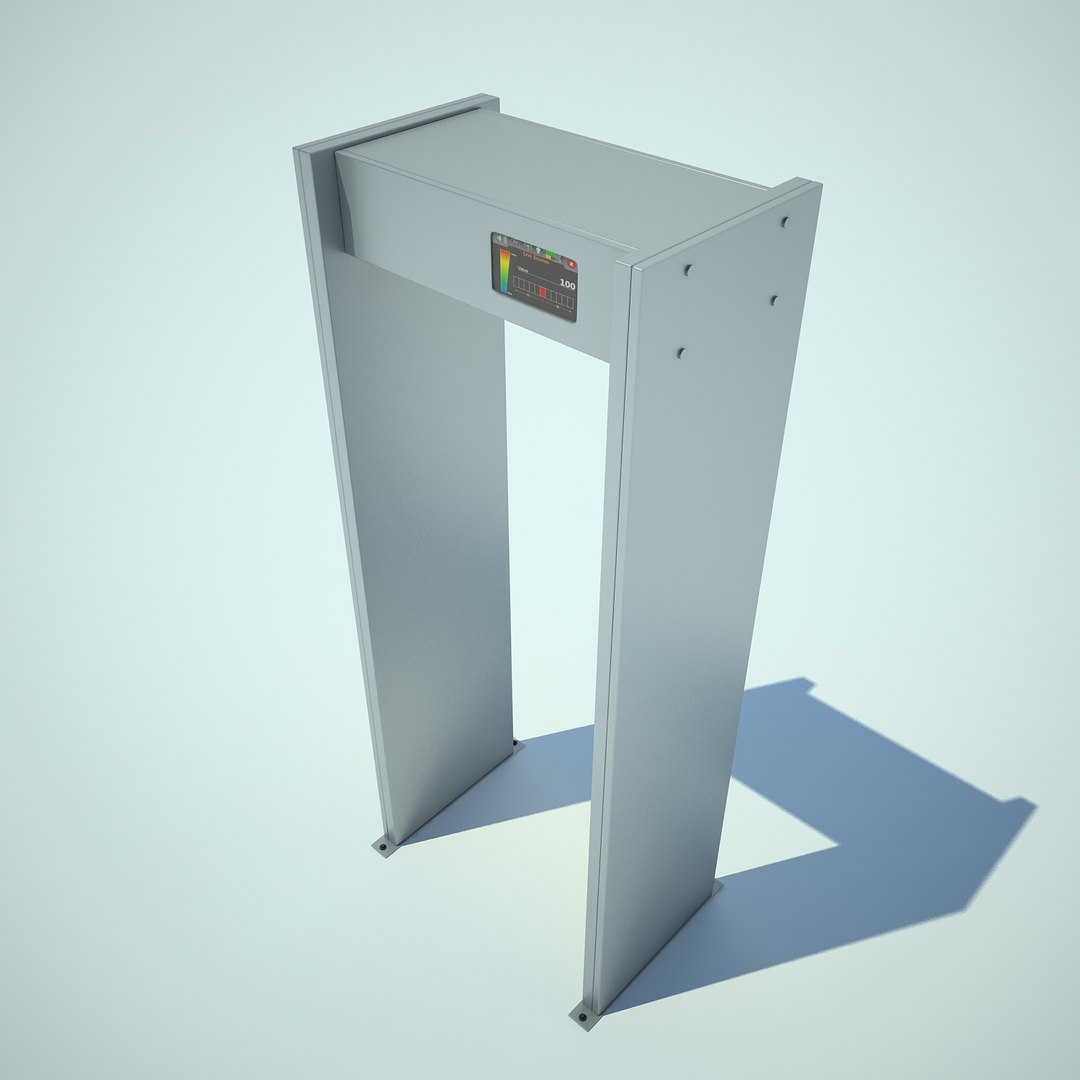 3d Model Metal Detector