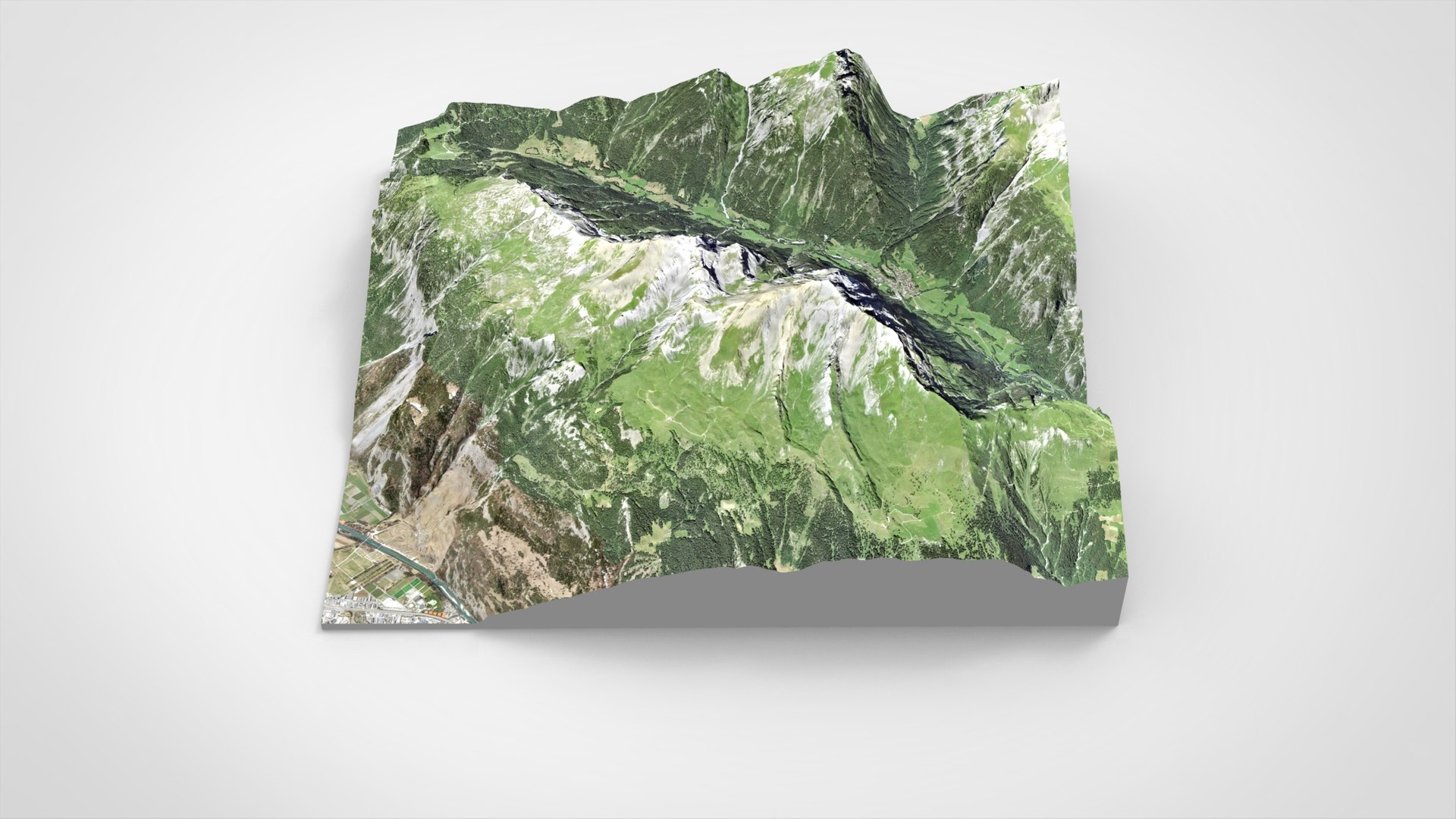Mountain Calanda Glarus Alps Switzerland Model - TurboSquid 2392125