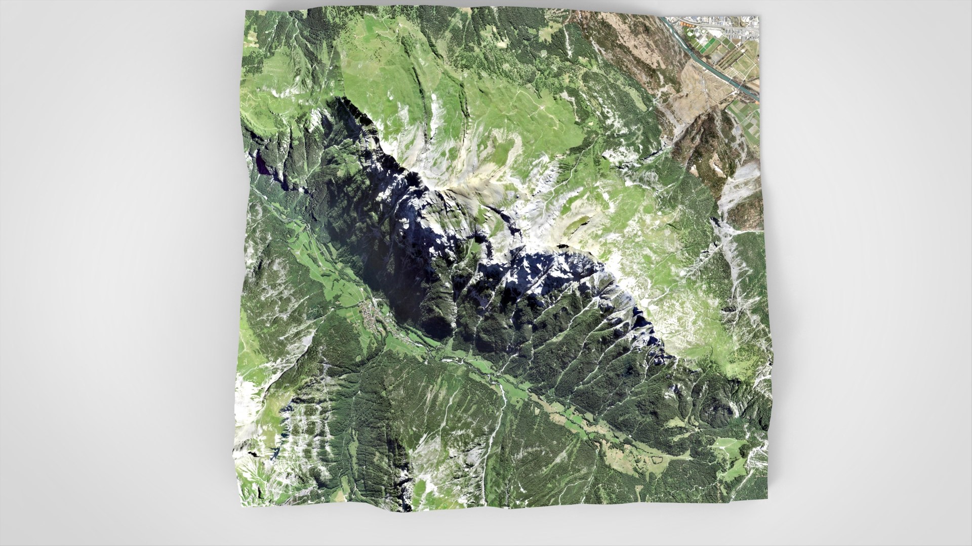 Mountain Calanda Glarus Alps Switzerland Model - TurboSquid 2392125