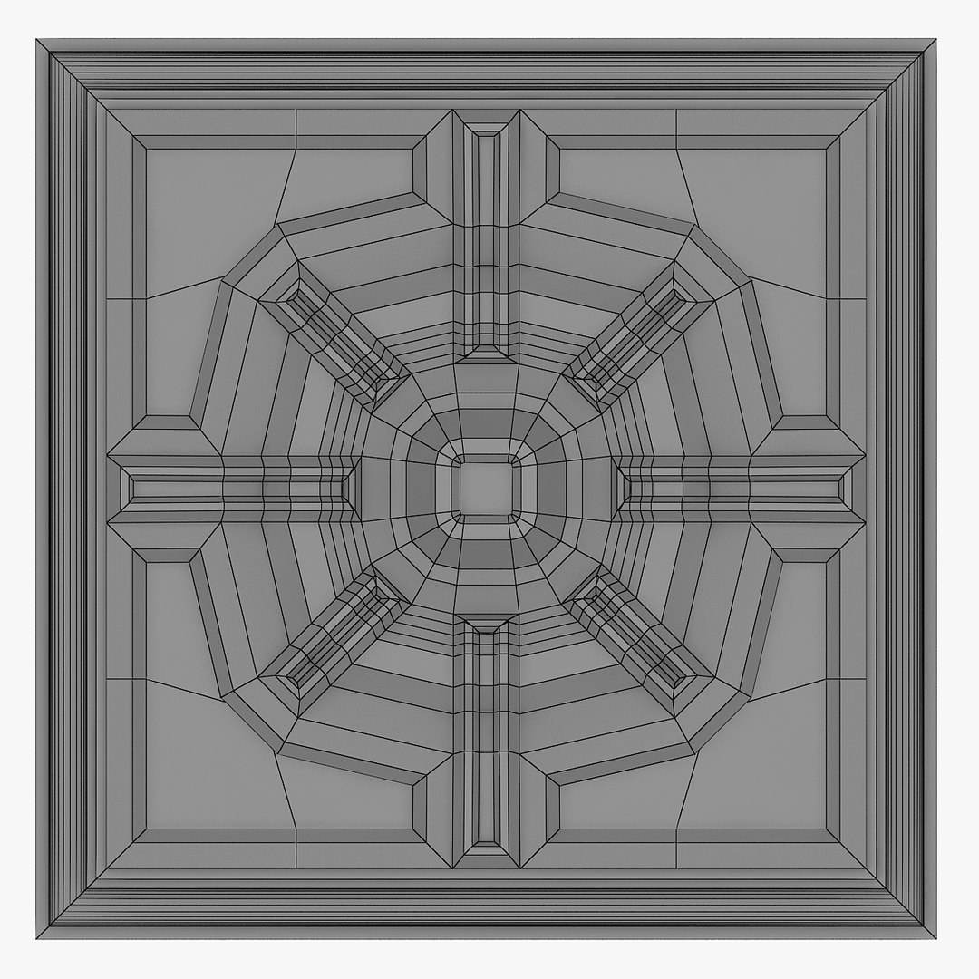 3d Model Sci-fi Ceiling