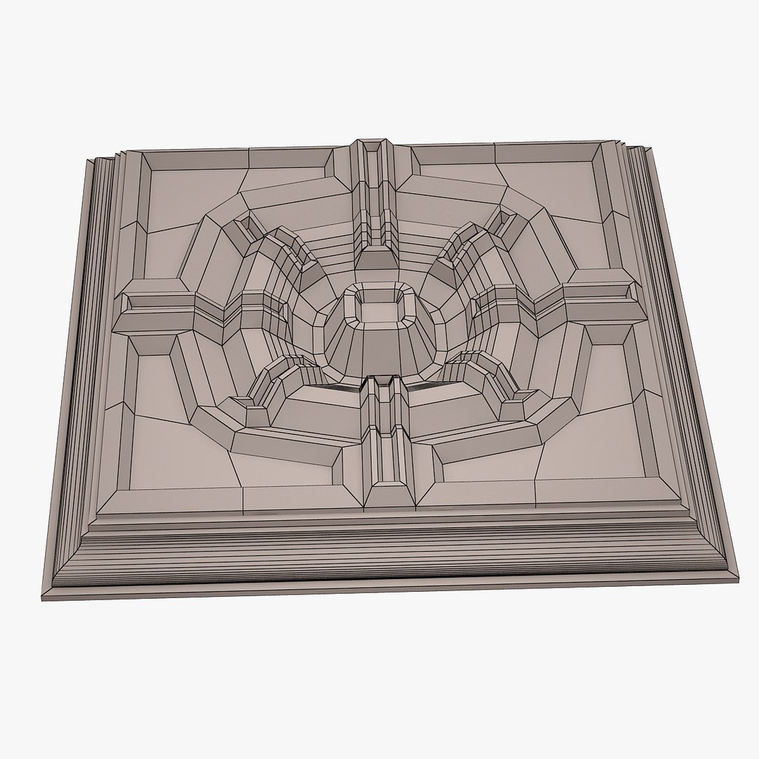 3d Model Sci-fi Ceiling
