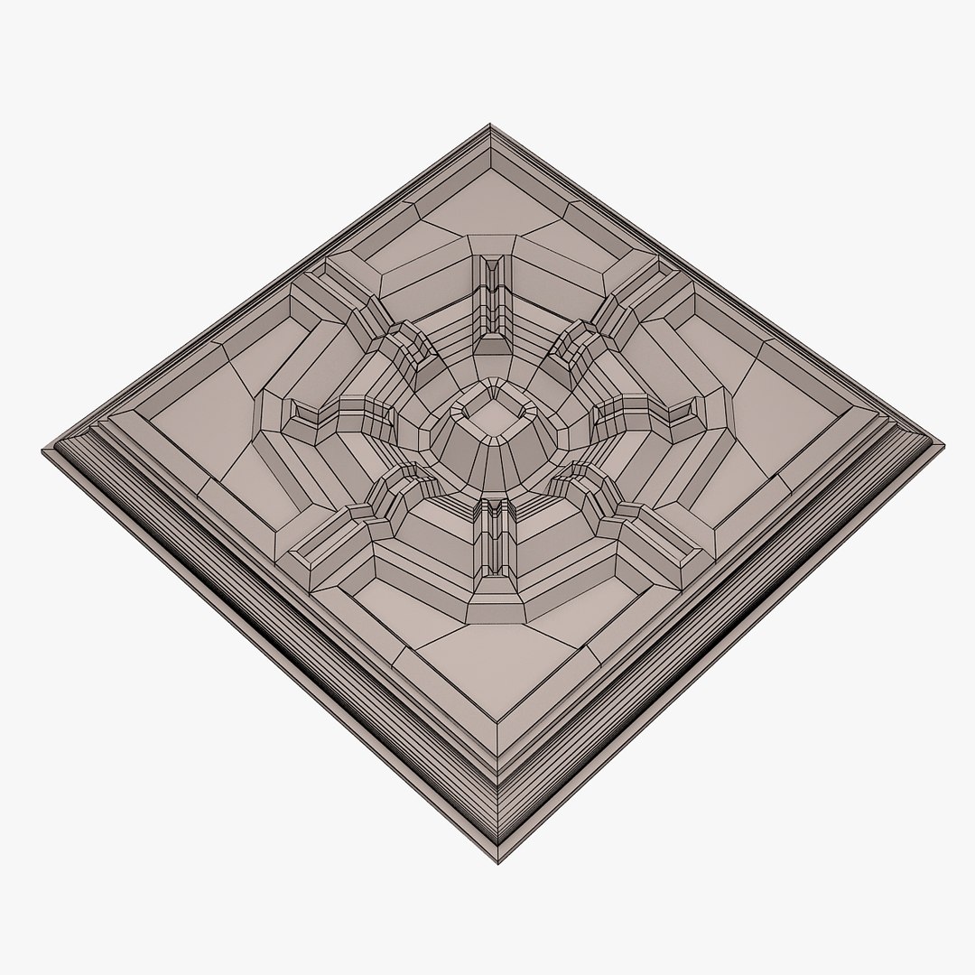 3d Model Sci-fi Ceiling