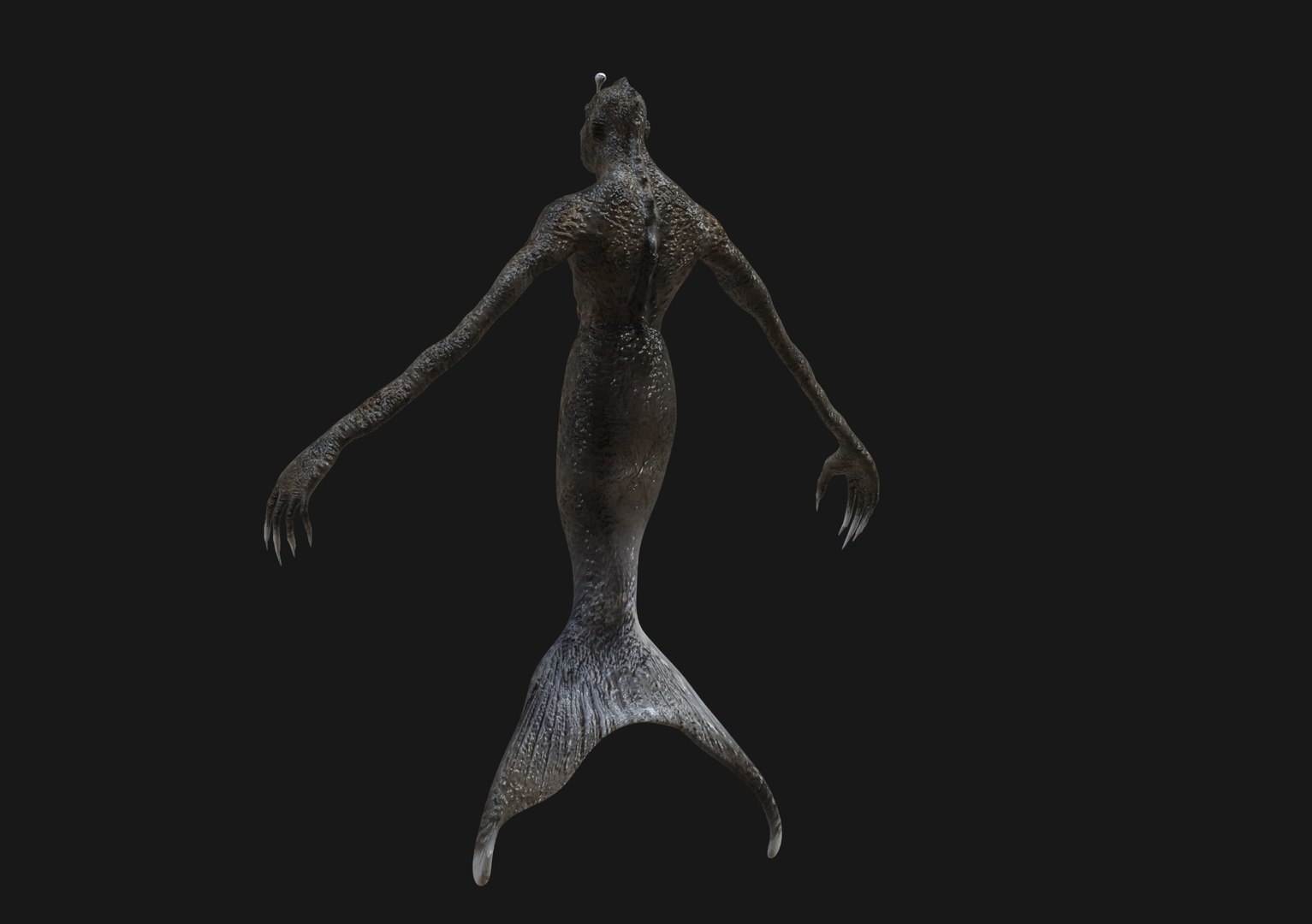 3D Abyssal Monster Model - TurboSquid 2358129