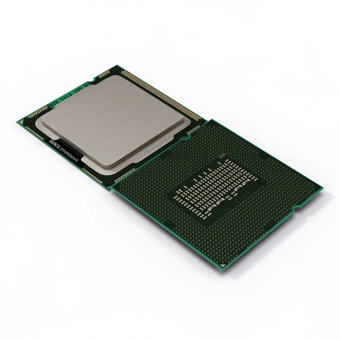 Intel Core I5-750 3d Model