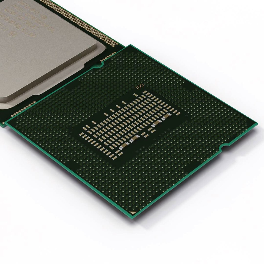Intel Core I5-750 3d Model