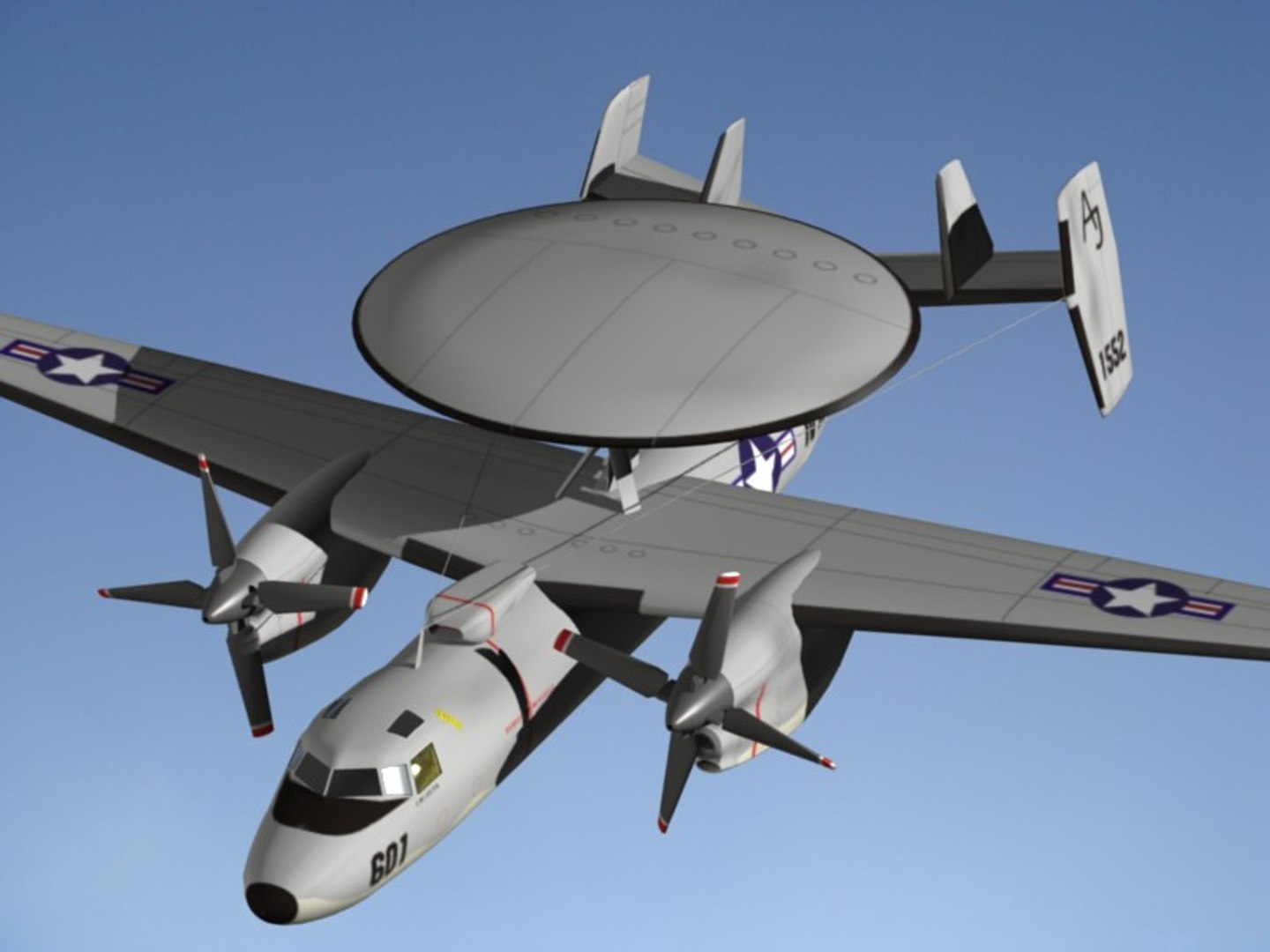 3d Grumman E-2c Hawkeye