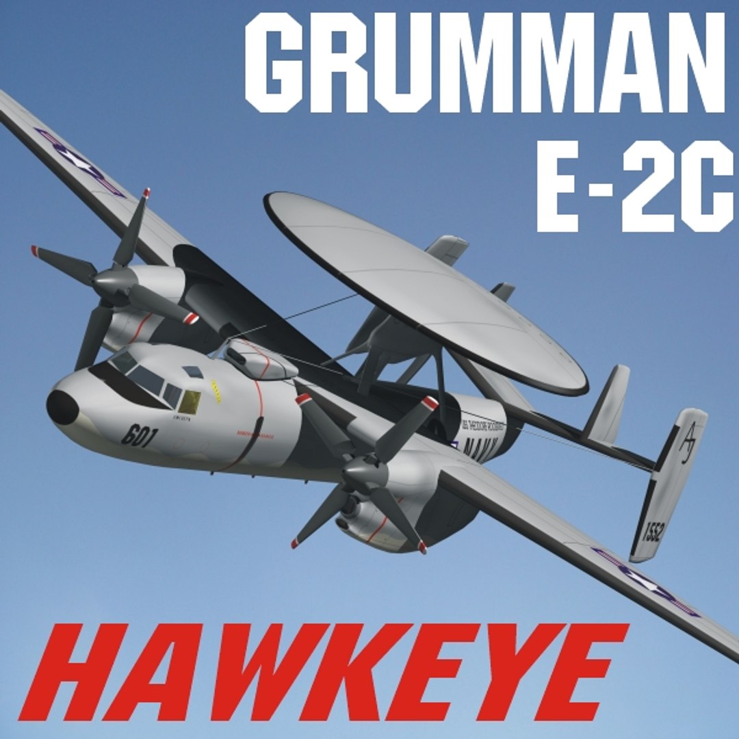3d Grumman E-2c Hawkeye