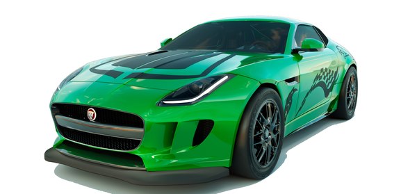 Jaguar F-Type Racing Edition 3D model - TurboSquid 1998855