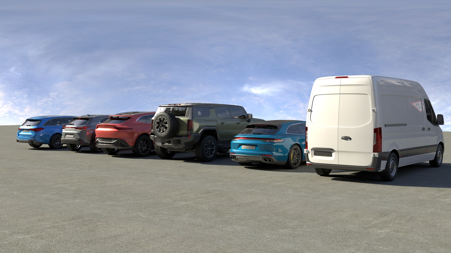 Car And Moto Collection 001 3D - TurboSquid 1975386