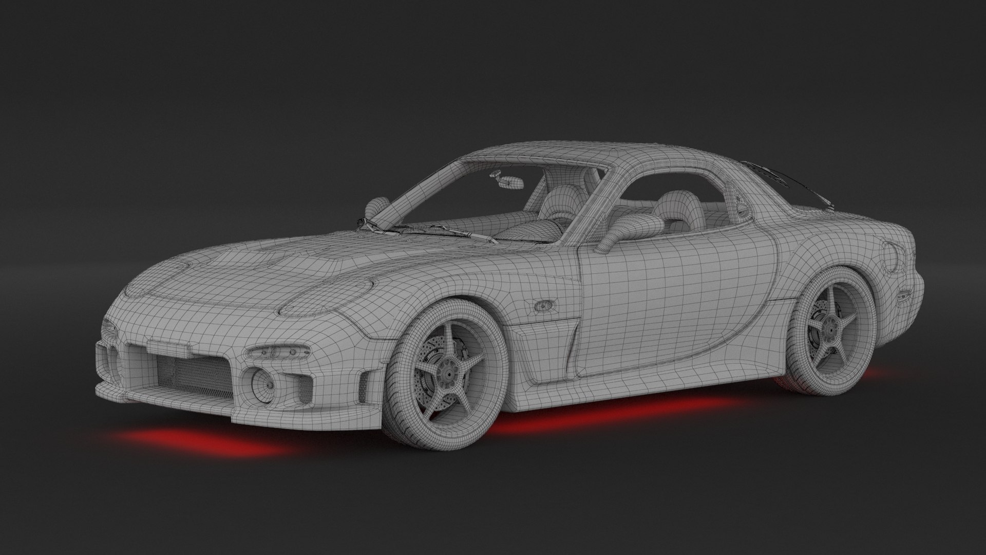 Mazda RX-7 3D - TurboSquid 2092434