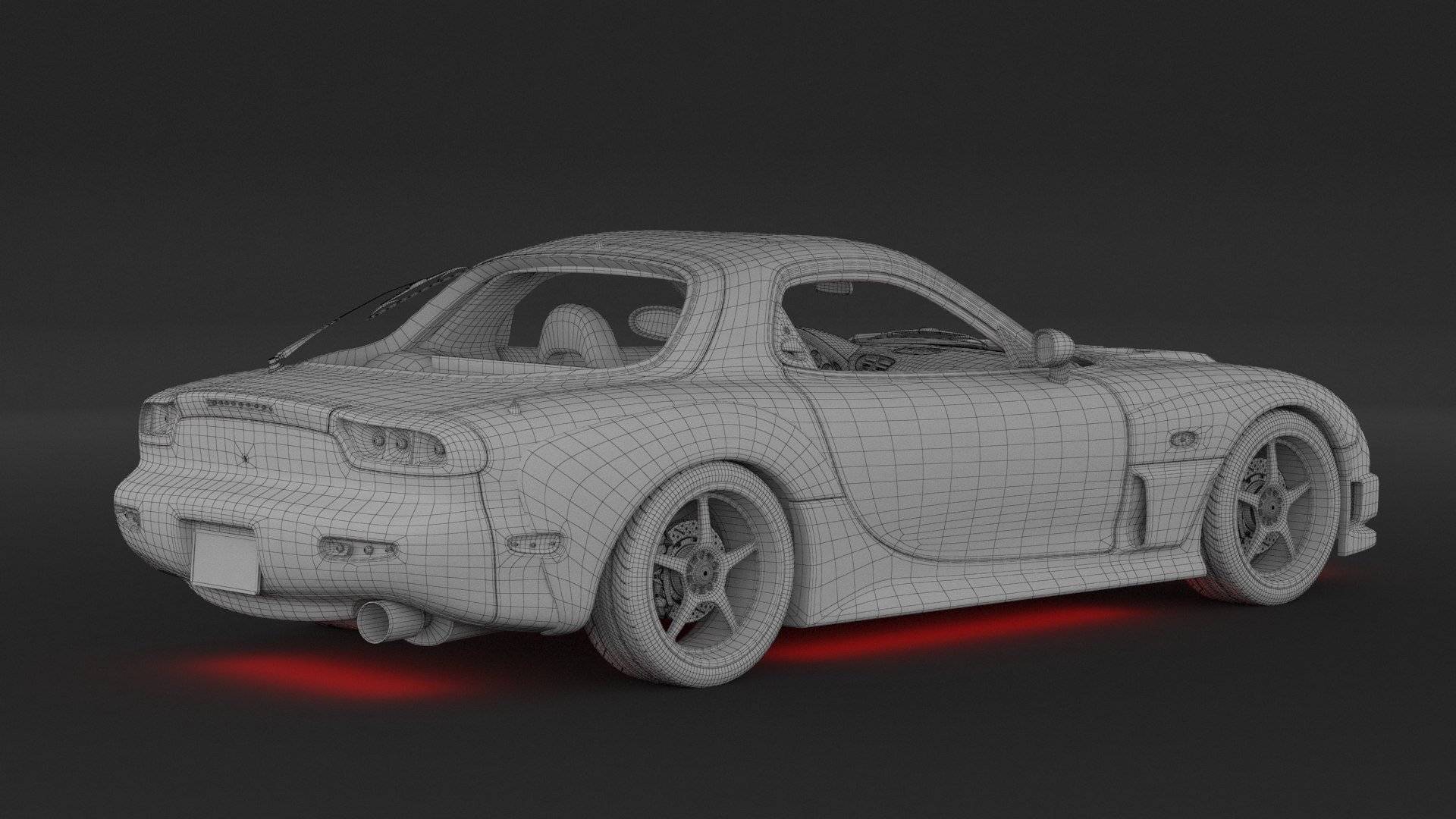 Mazda RX-7 3D - TurboSquid 2092434