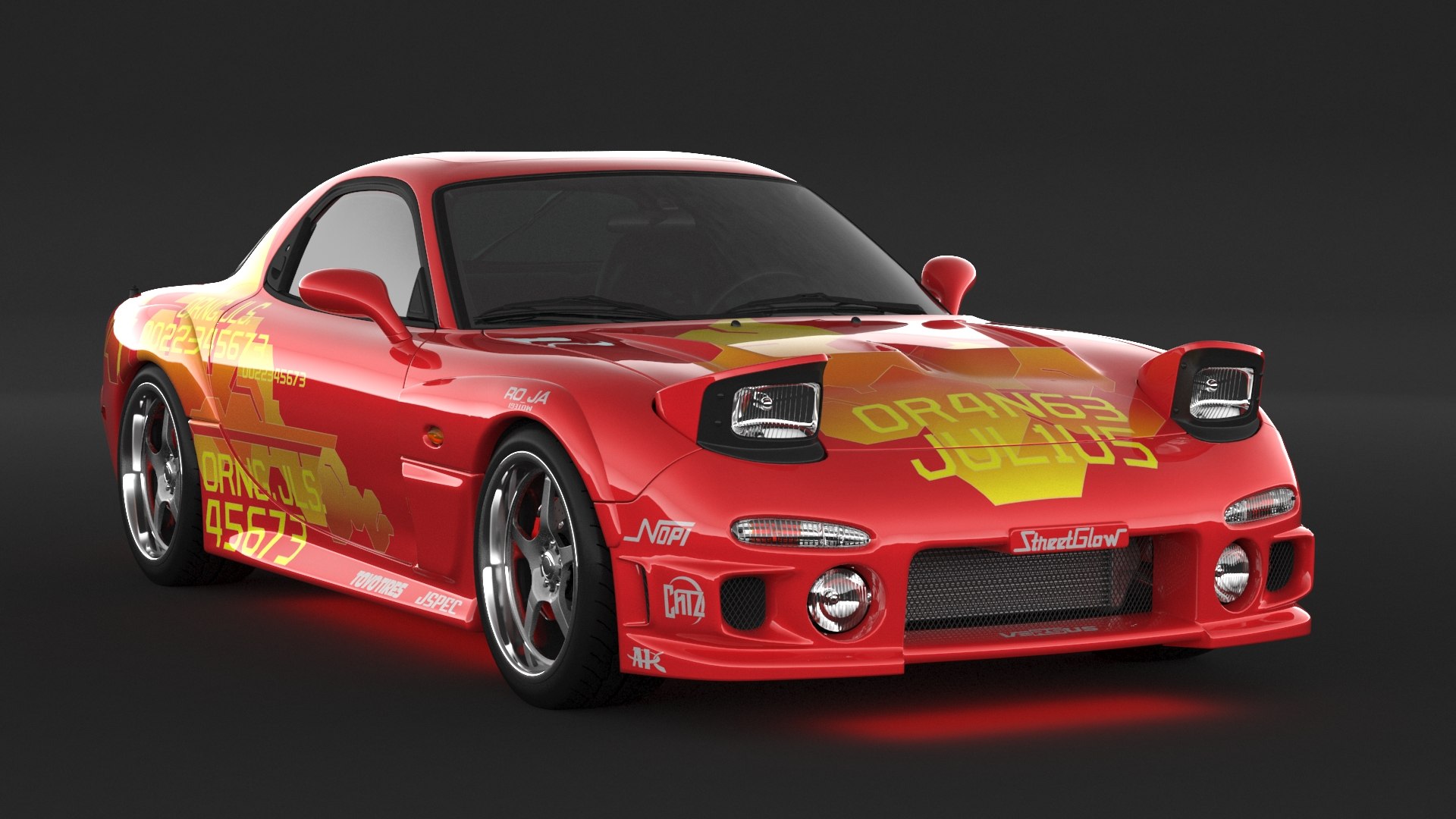 Mazda RX-7 3D - TurboSquid 2092434