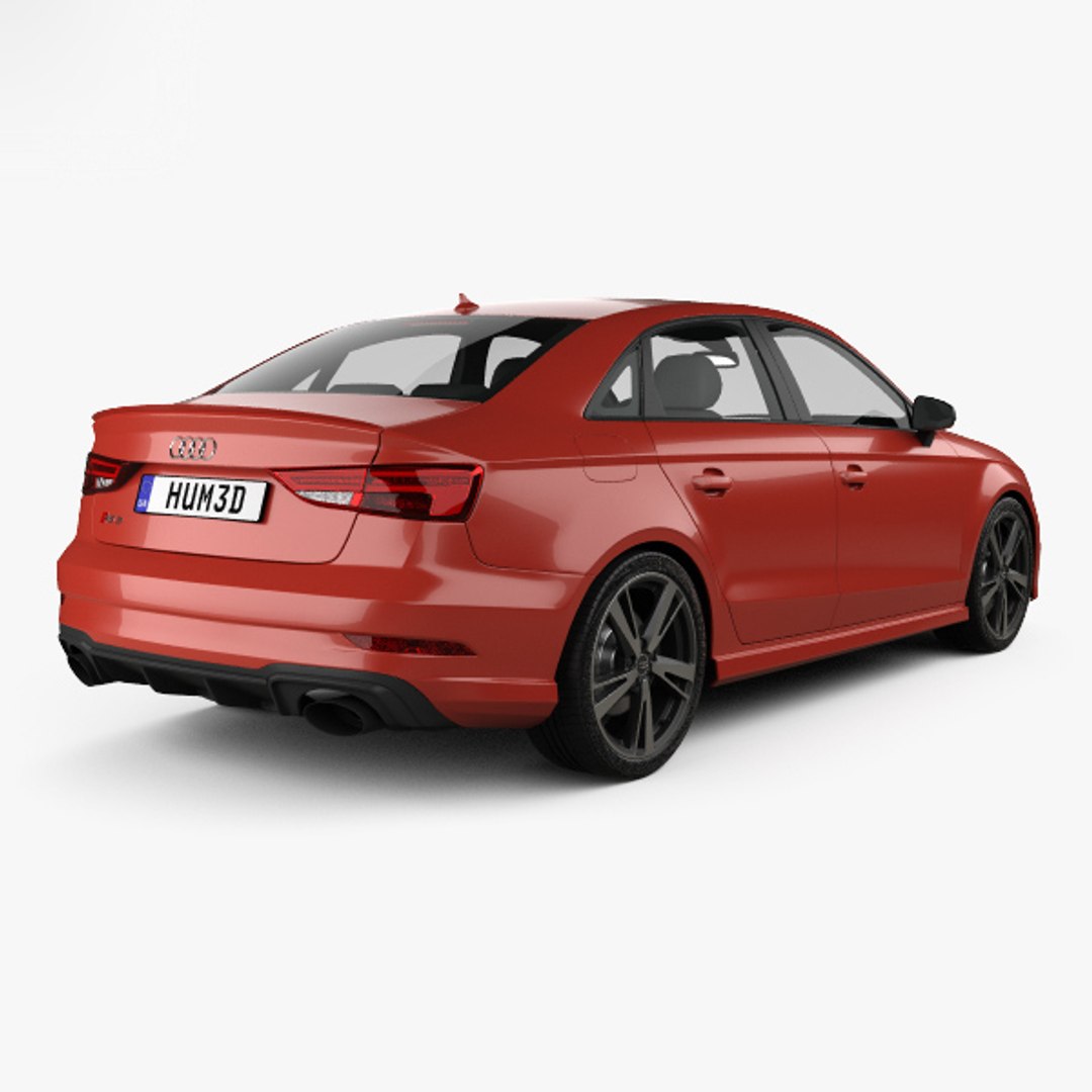 modelo 3d Audi RS3 Sedan 2017 - TurboSquid 1330380