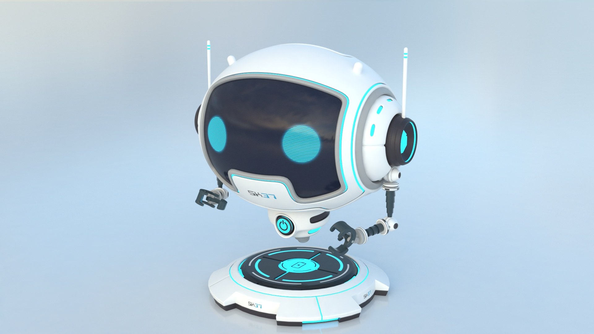 Intelligent Elf Robot Model - TurboSquid 2420290