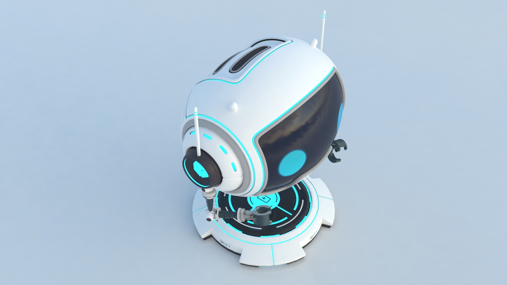 Intelligent Elf Robot Model - TurboSquid 2420290