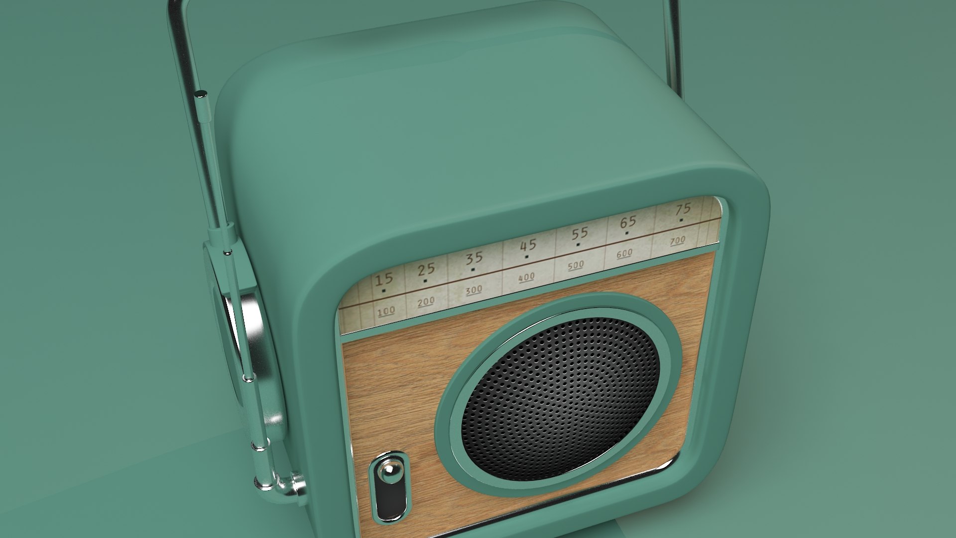 Old Radio Model - TurboSquid 2027651