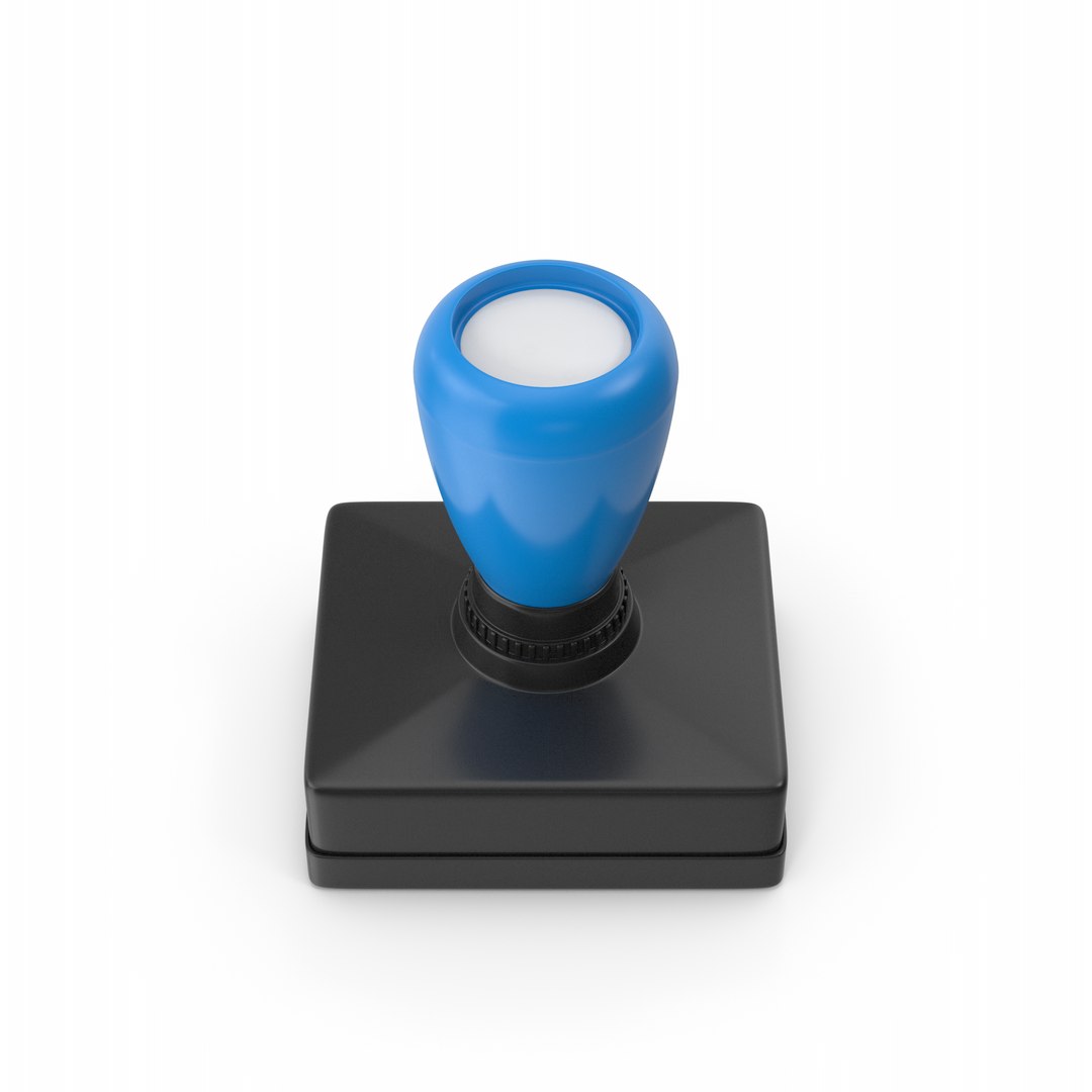 Rubber Stamp 3D Model - TurboSquid 1849081