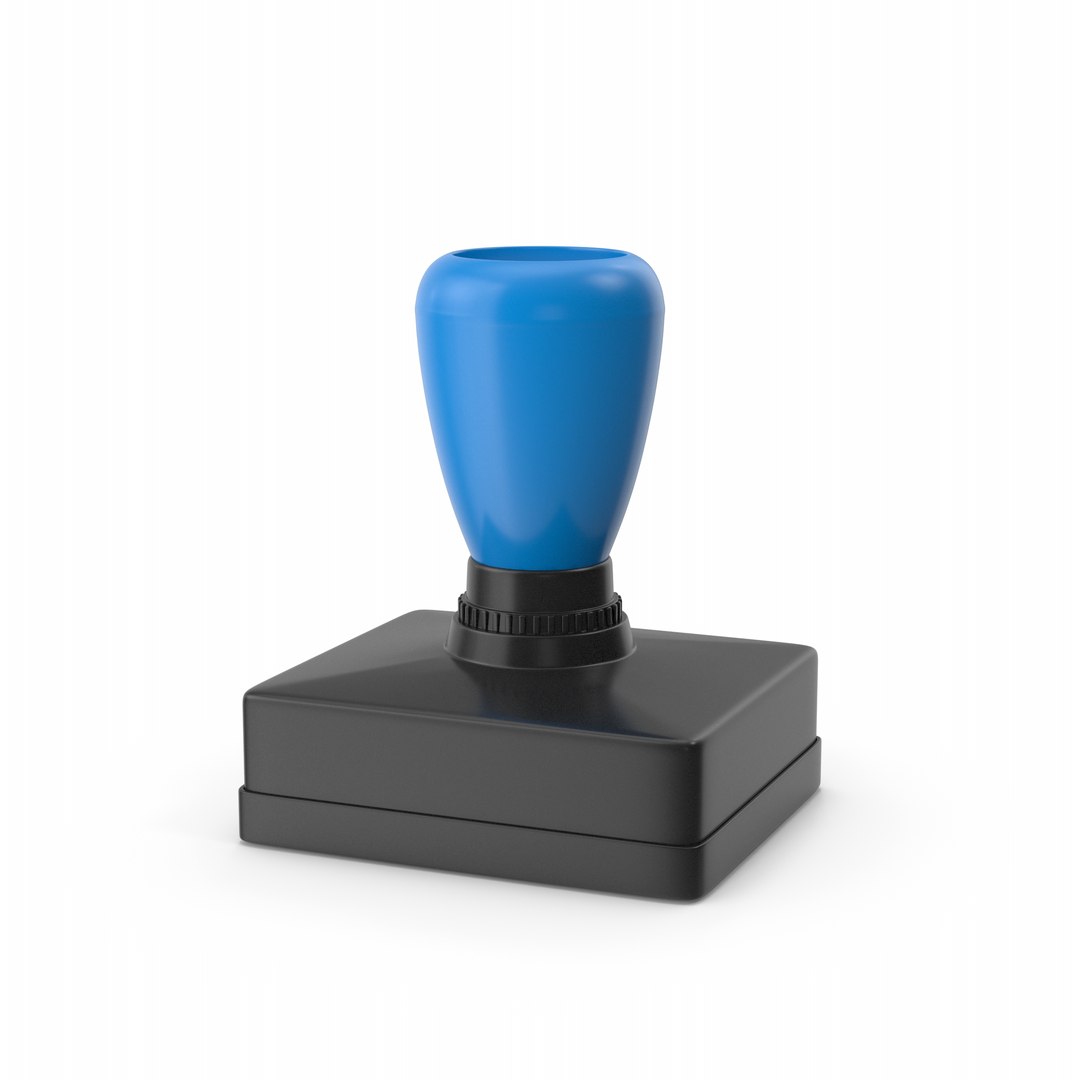 Rubber Stamp 3D Model - TurboSquid 1849081