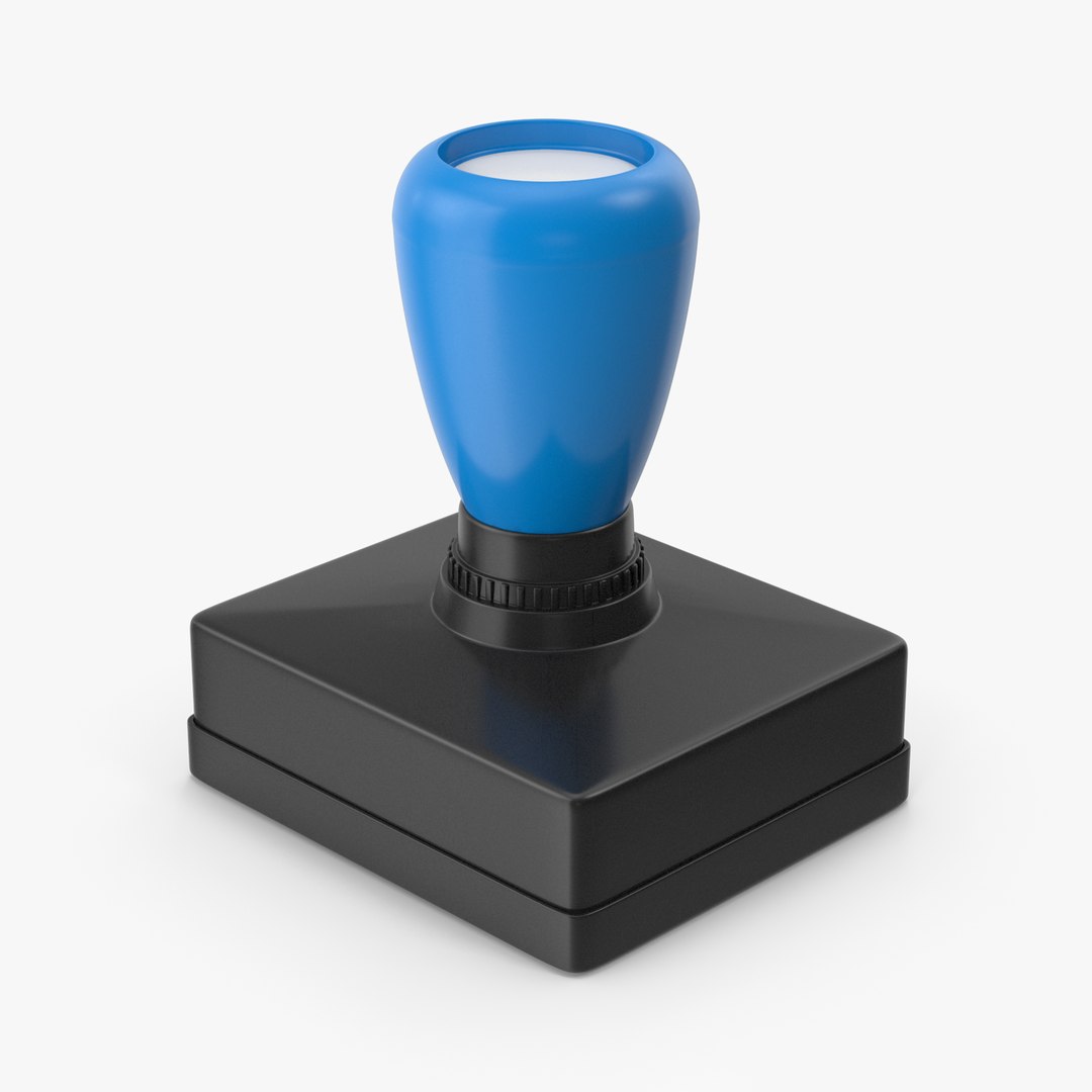 Rubber Stamp 3D model - TurboSquid 1849081