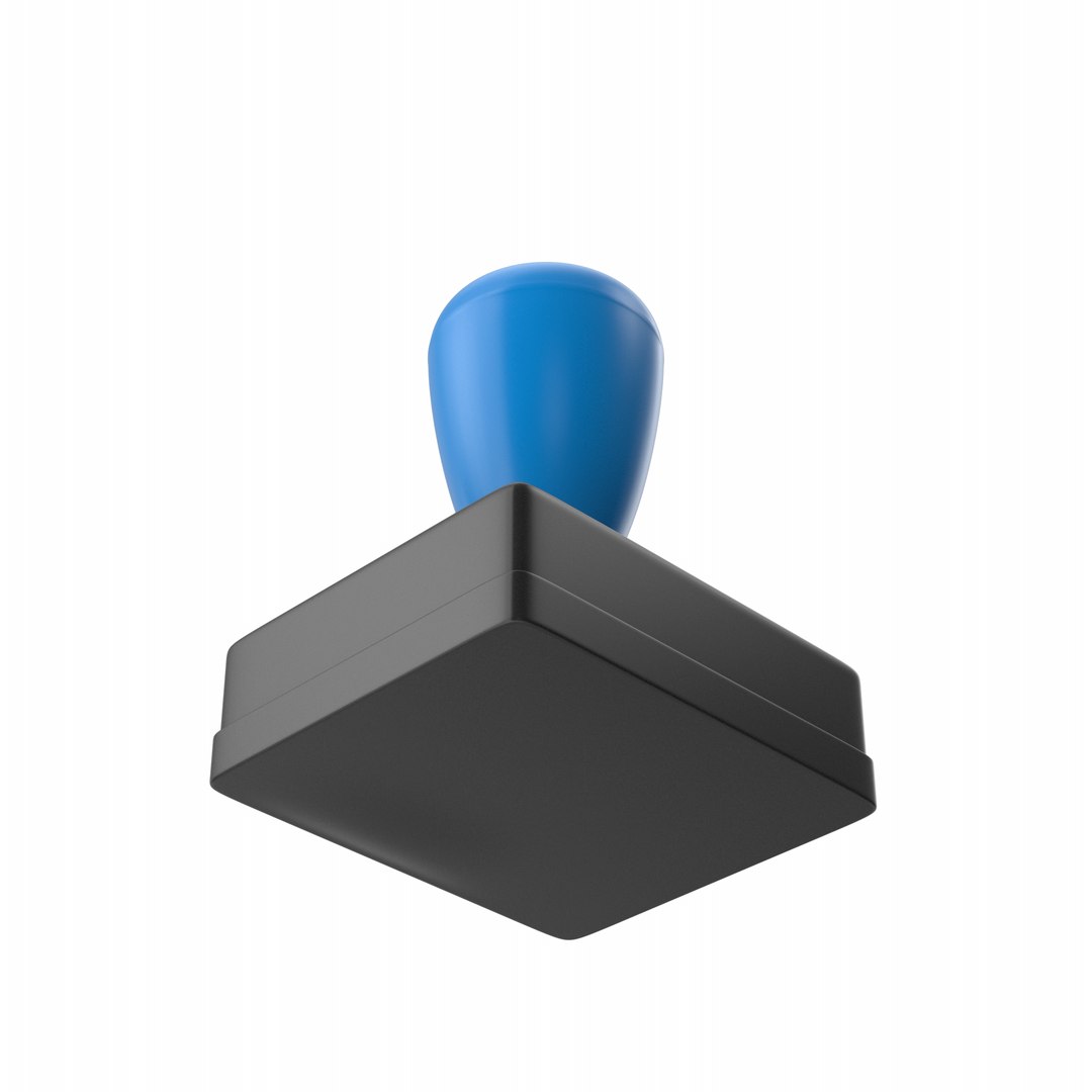 Rubber Stamp 3D Model - TurboSquid 1849081
