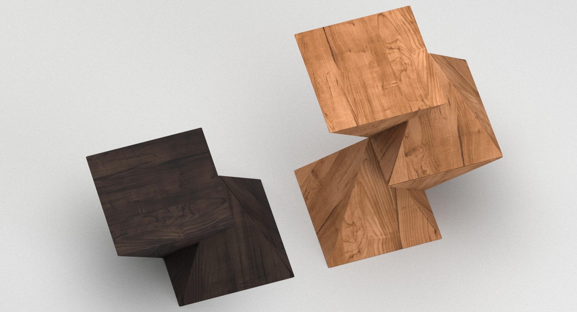 Mauro Mori Piramidi Tables 3D Model - TurboSquid 1506344