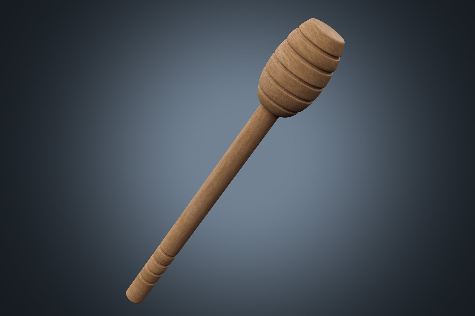 3D Honey Dipper Stick Model - TurboSquid 2254312