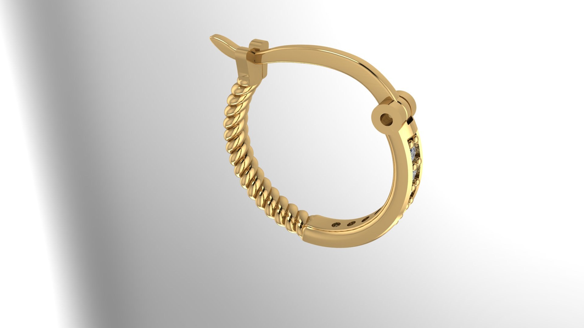 3D Earring 84 Model - TurboSquid 2318140