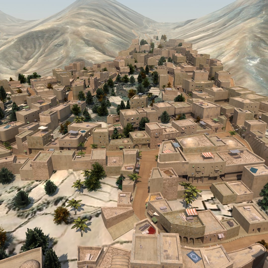 3d City Town