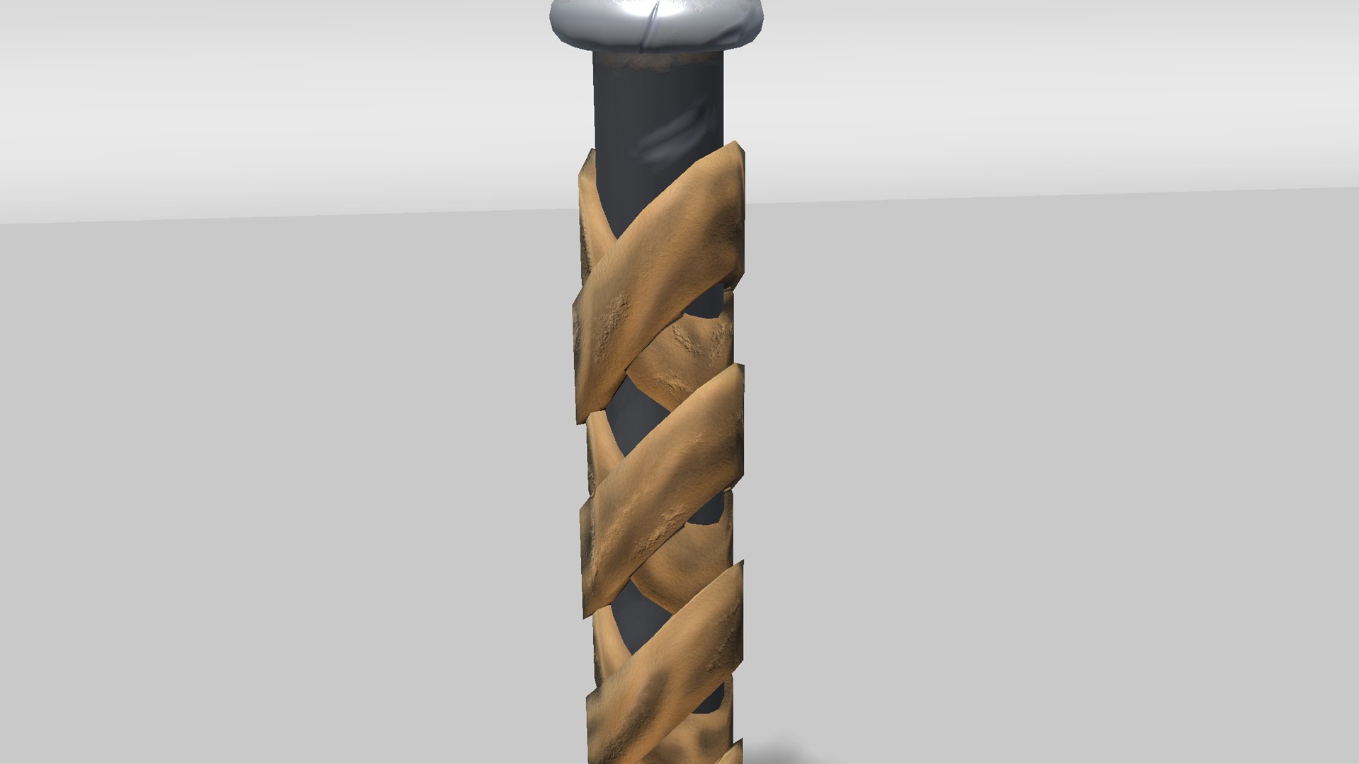 3D Stylized Steel Mace Model - TurboSquid 1783836