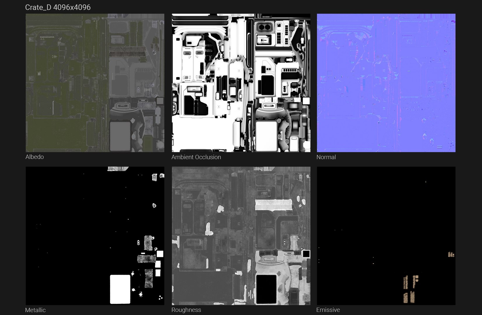 Sci Fi Tech Crates 3D Model - TurboSquid 1982256