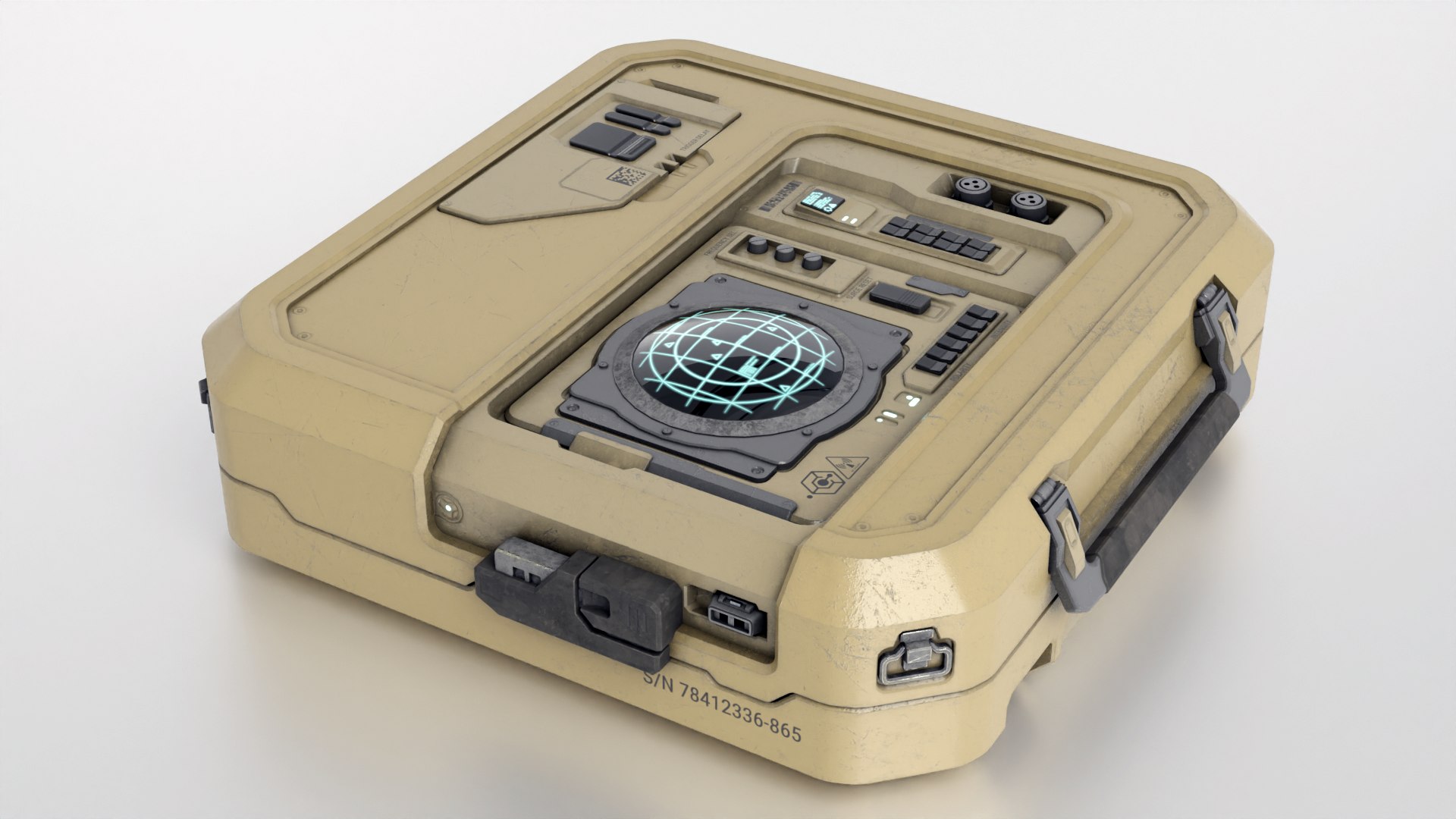 Sci Fi Tech Crates 3D Model - TurboSquid 1982256