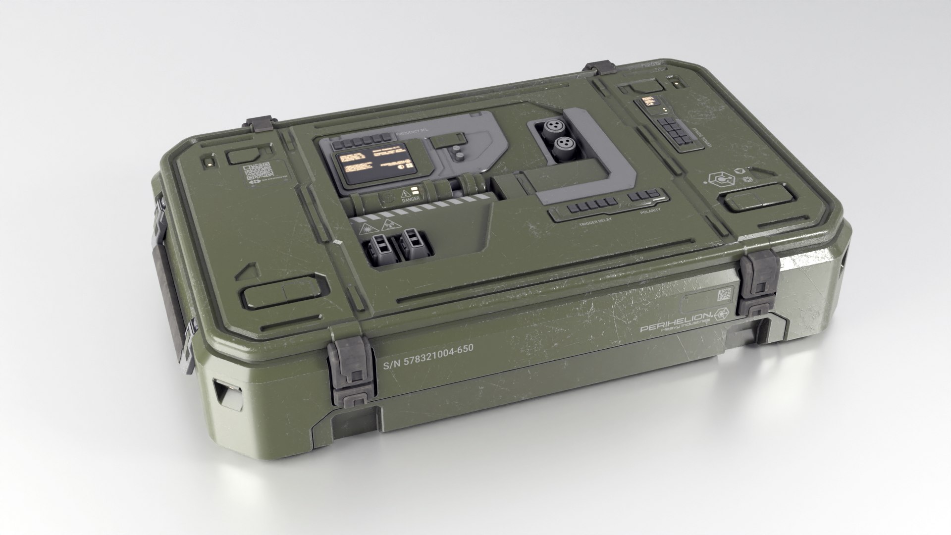 Sci Fi Tech Crates 3D Model - TurboSquid 1982256