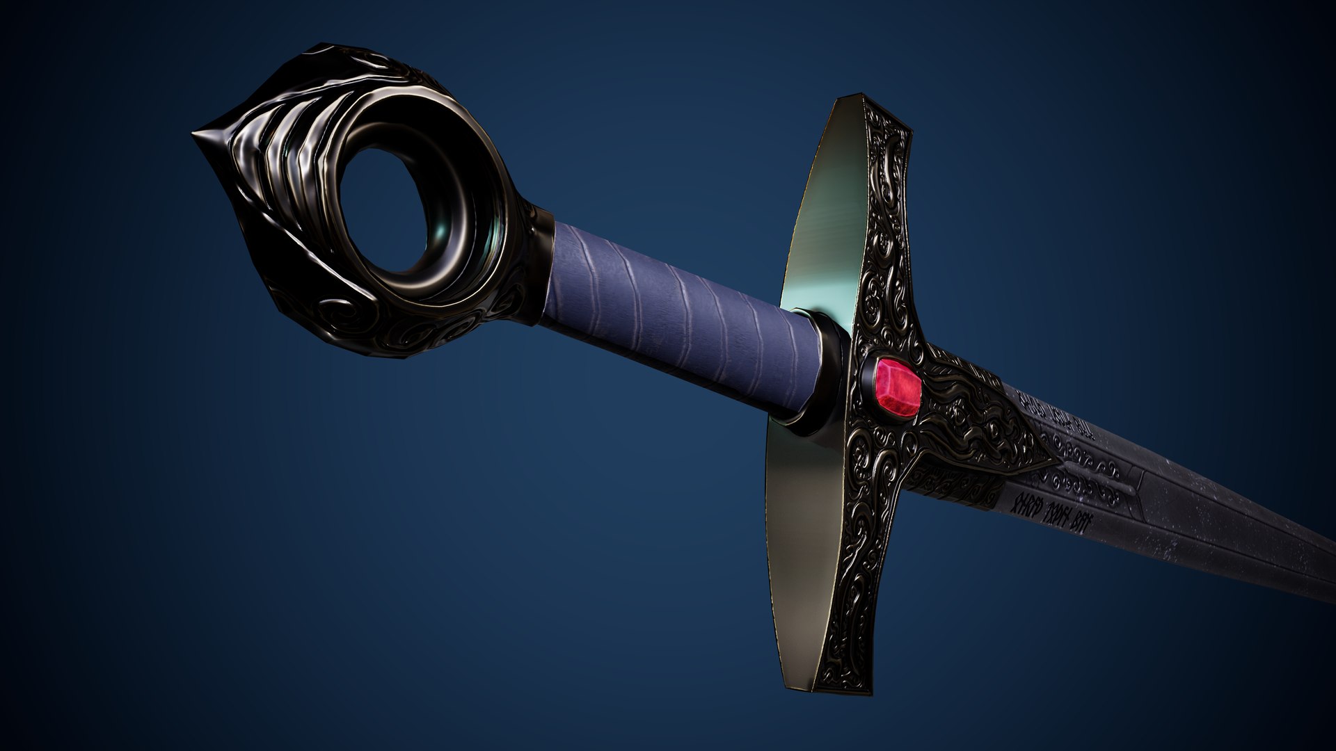 3D Sword Of Eternal Bravery Model - TurboSquid 2286217