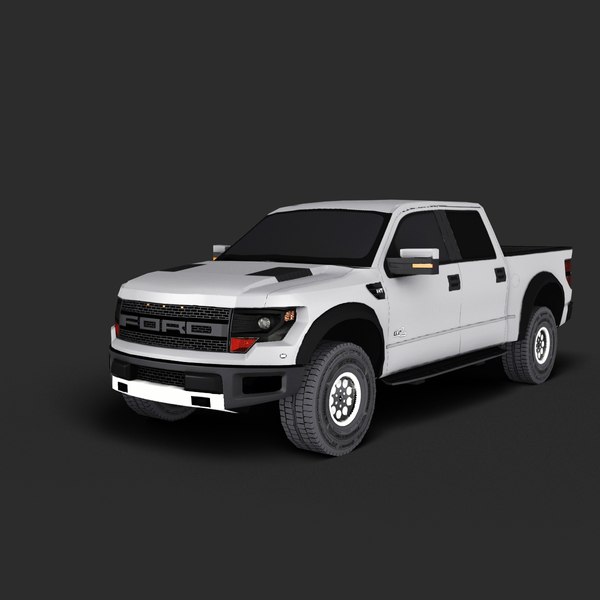 3d raptor crew cab model