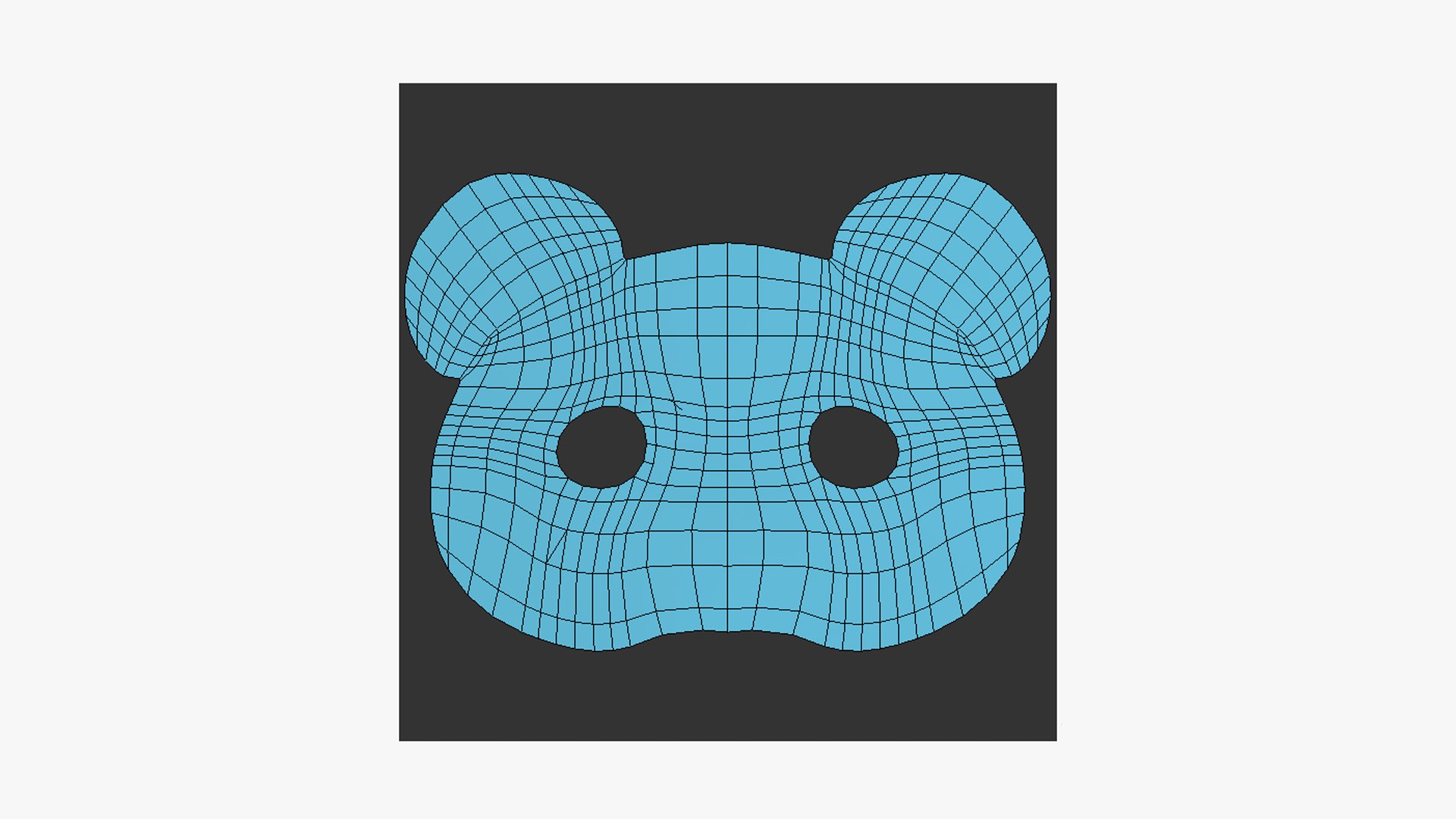 3D Panda Mask Paper 03 - Character Design Fashion - TurboSquid 2386351