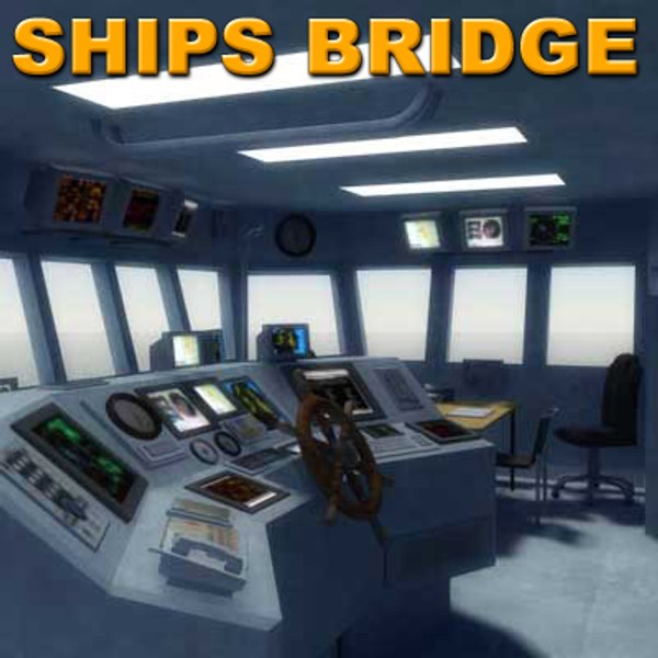 3d ships bridge