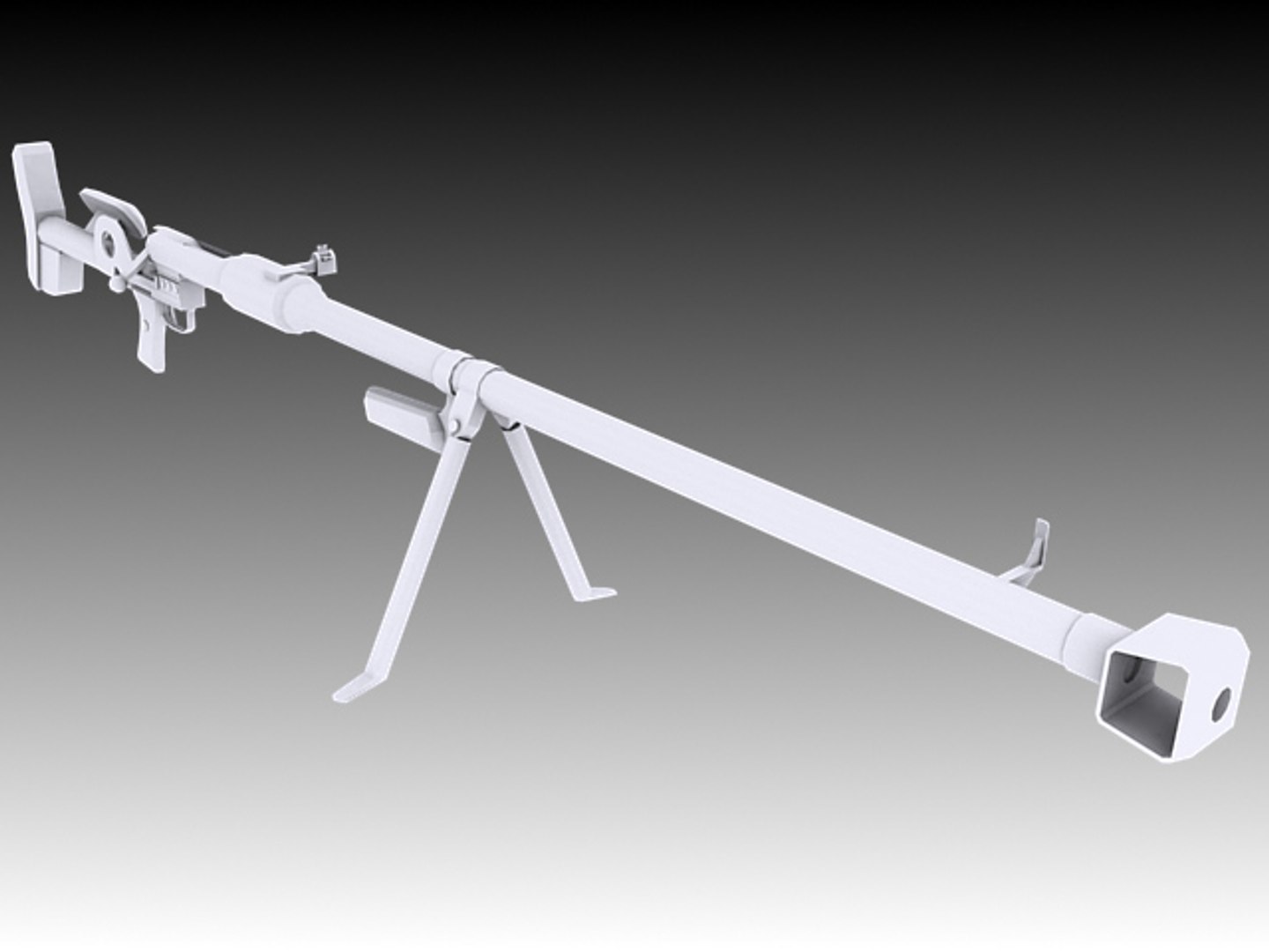 3D ptrd-41 rifle - TurboSquid 1301063