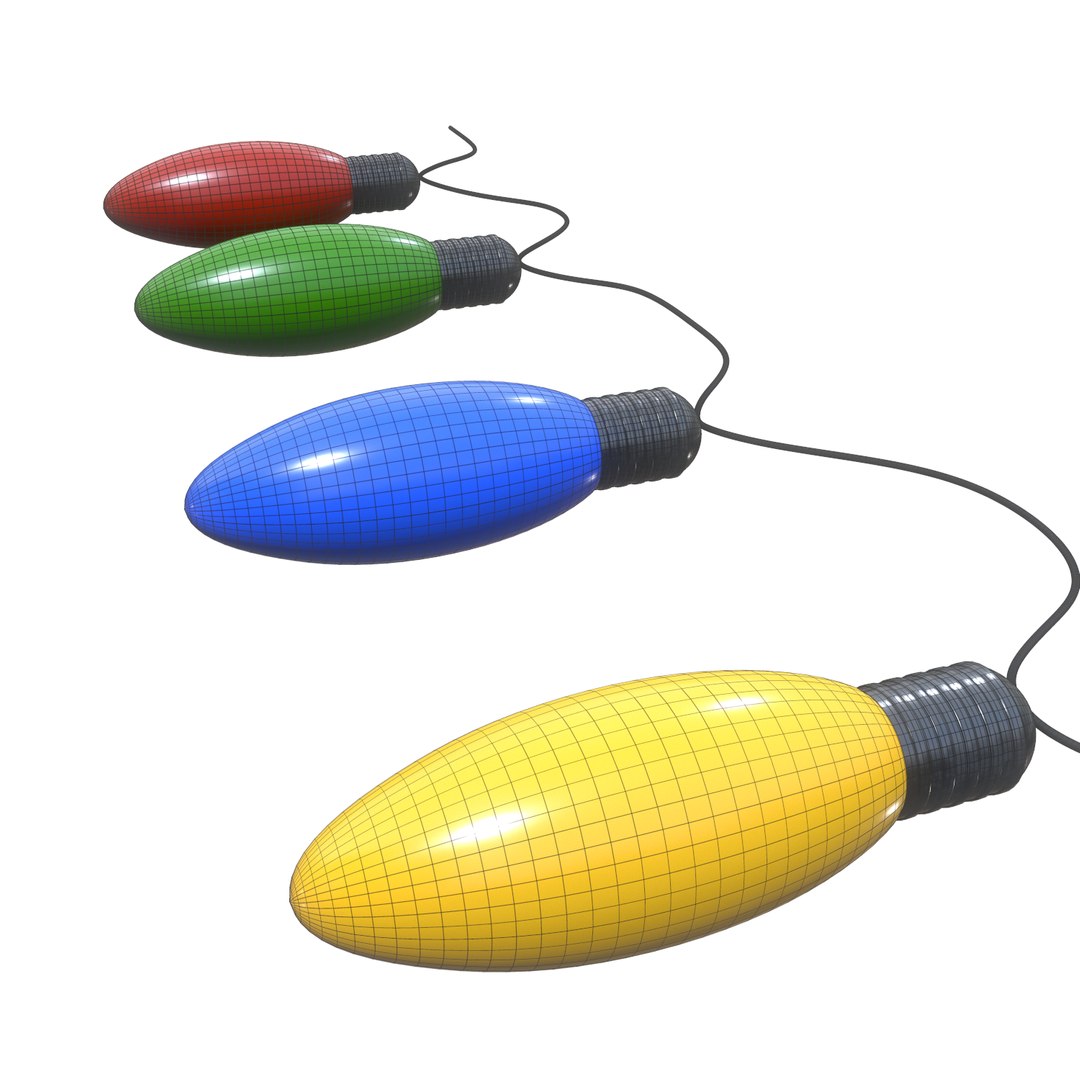 Christmas Light 3D Model - TurboSquid 1656343
